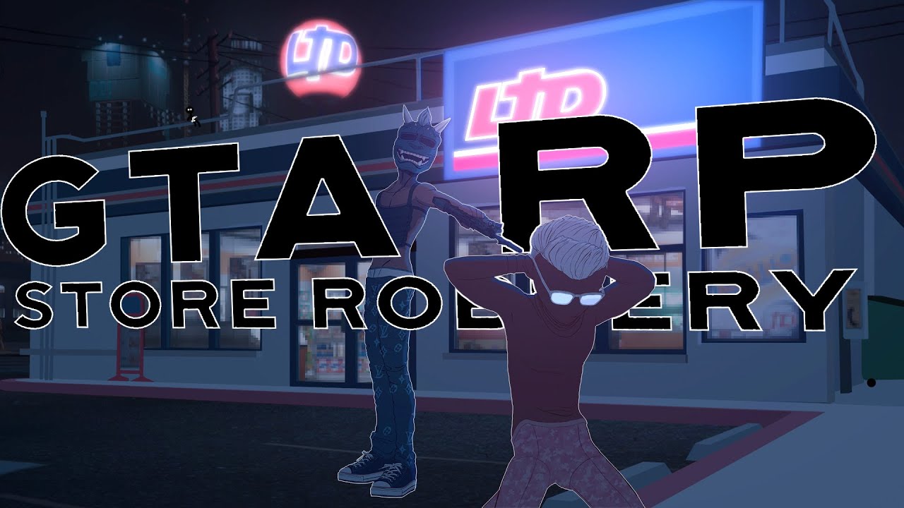 ROBBING A STORE | GTA Grand RP - YouTube