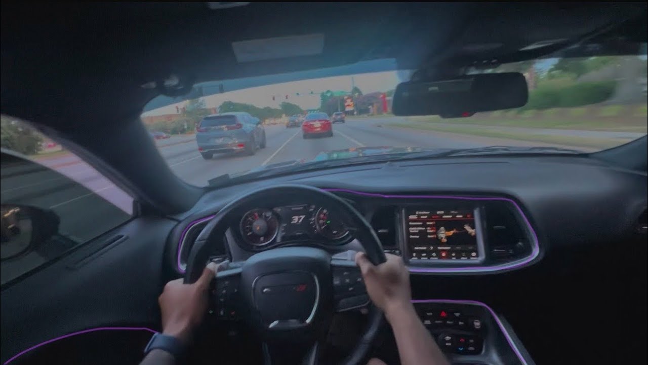 STRAIGHT PIPED SCAT PACK POV DRIVE - YouTube