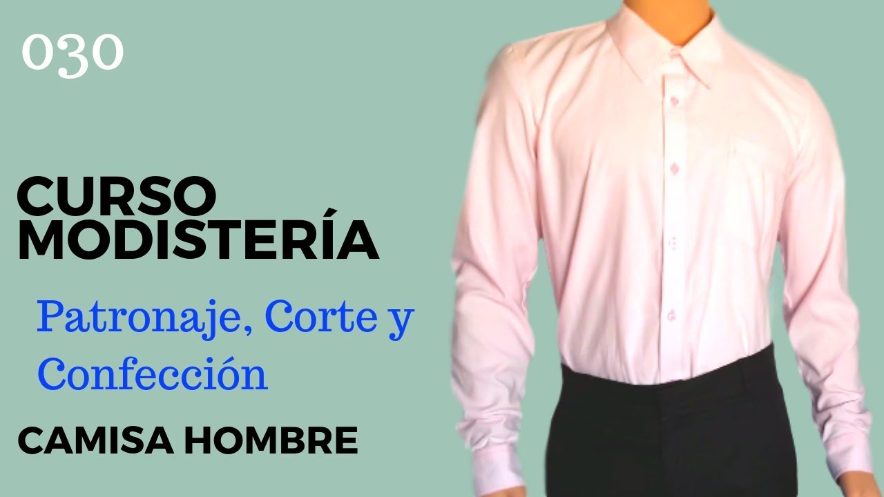 Curso Modistería Trazo Camisa Hombre 1 - YouTube