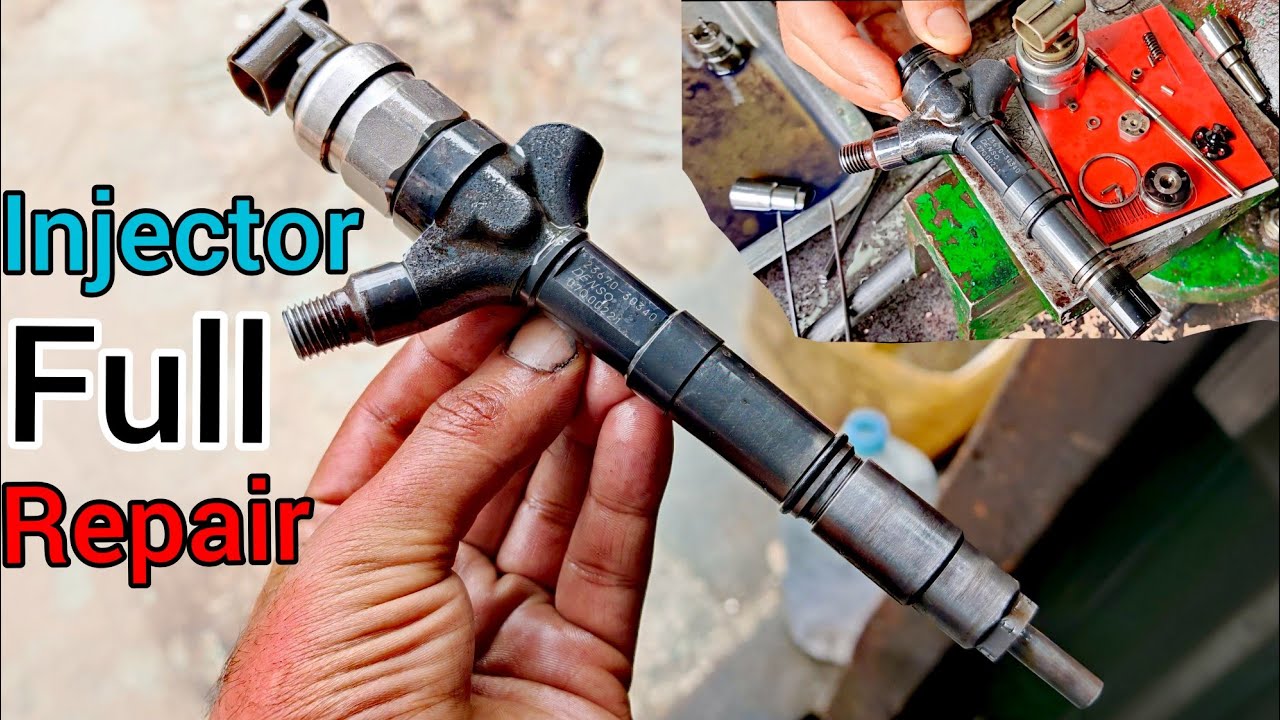 How to Toyota Prado 1kd engine injector repair - how to repair common ...