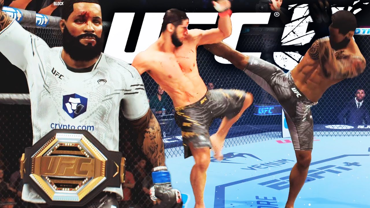 How I Became The UFC Lightweight Champion! UFC 5 Career Mode #7 - YouTube