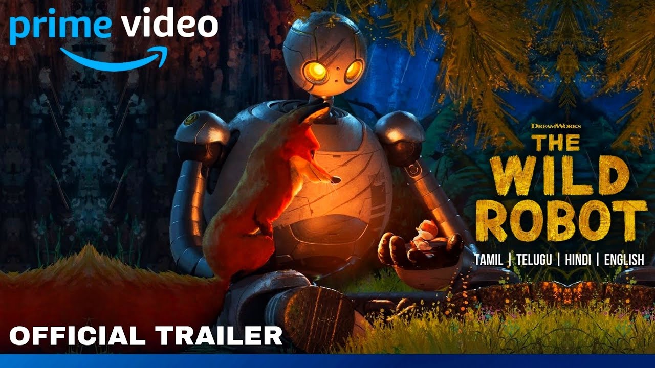The Wild Robot Movie - OTT Release Date | Tamil Dubbed | Amazon Prime ...