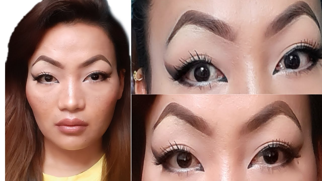 FOXY EYES MAKEUP TUTORIALS/EYE LIFT without SURGERY/EASY, TRICK/TRENDY ...