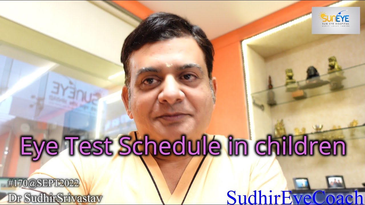 Eye Checkup/Eye Test schedule in children /when to go? - YouTube
