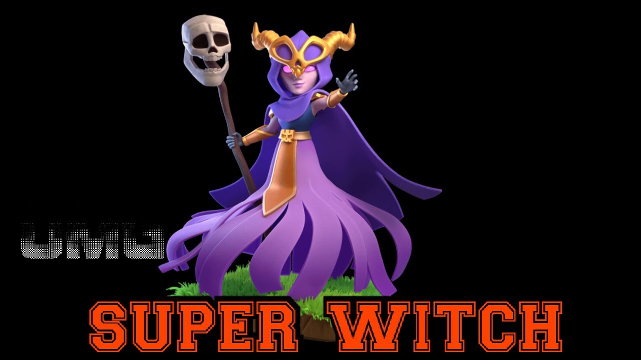 New super troops arrived ( Super witch) Clash of clans - YouTube