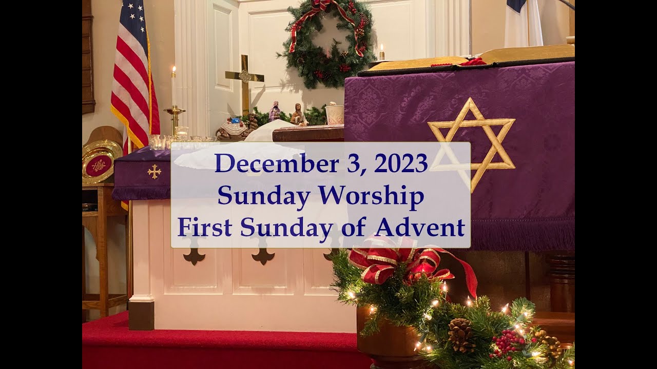 First Sunday of Advent 2023 - YouTube