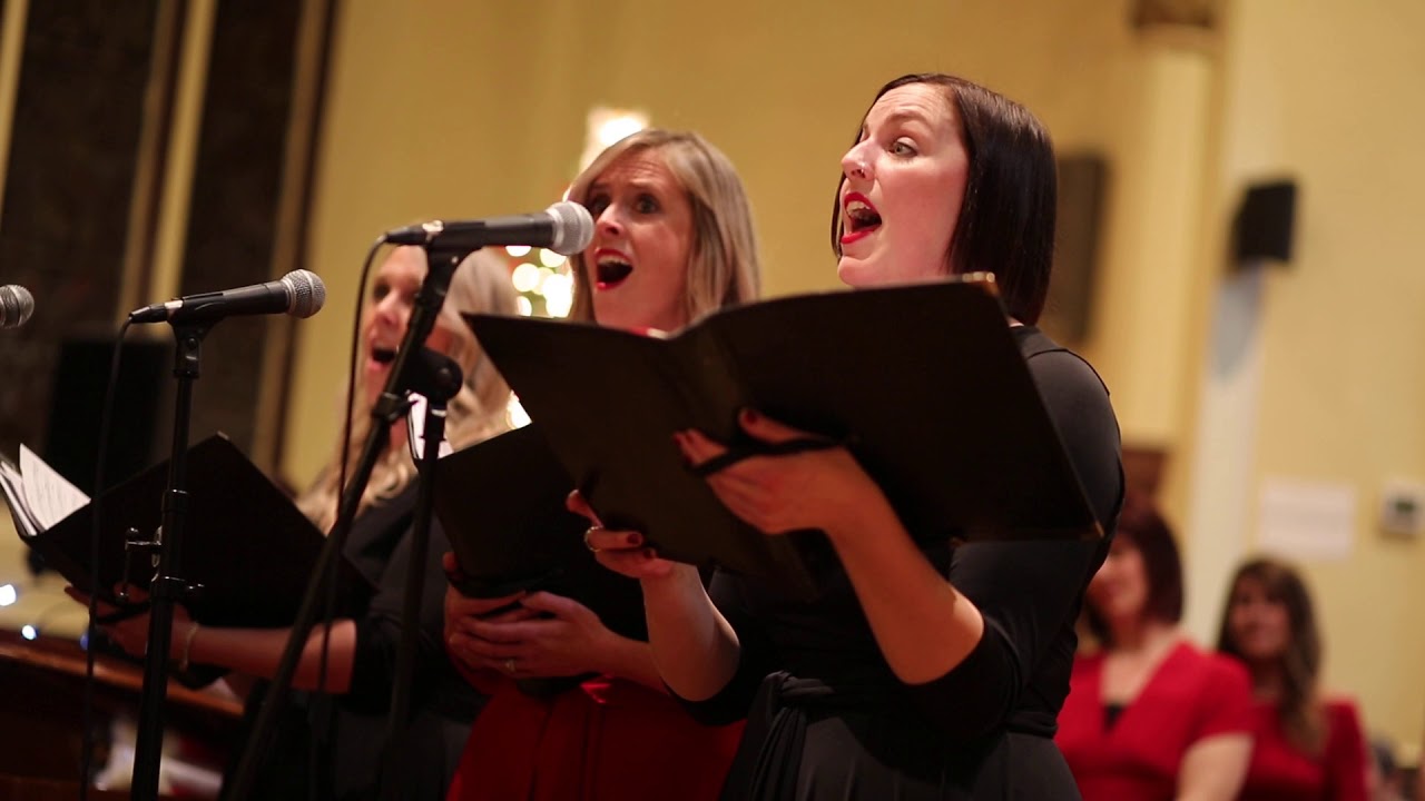 O Holy Night by the Halliday family - YouTube