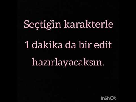Türkçe yazılmış bir şiiri sana çevirircesinden... #berfinmis #inShot