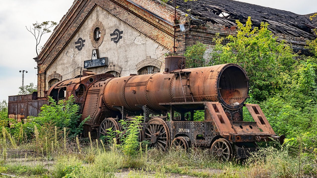 Top 50 Abandoned Steam Engines That Were Left to Rot - YouTube