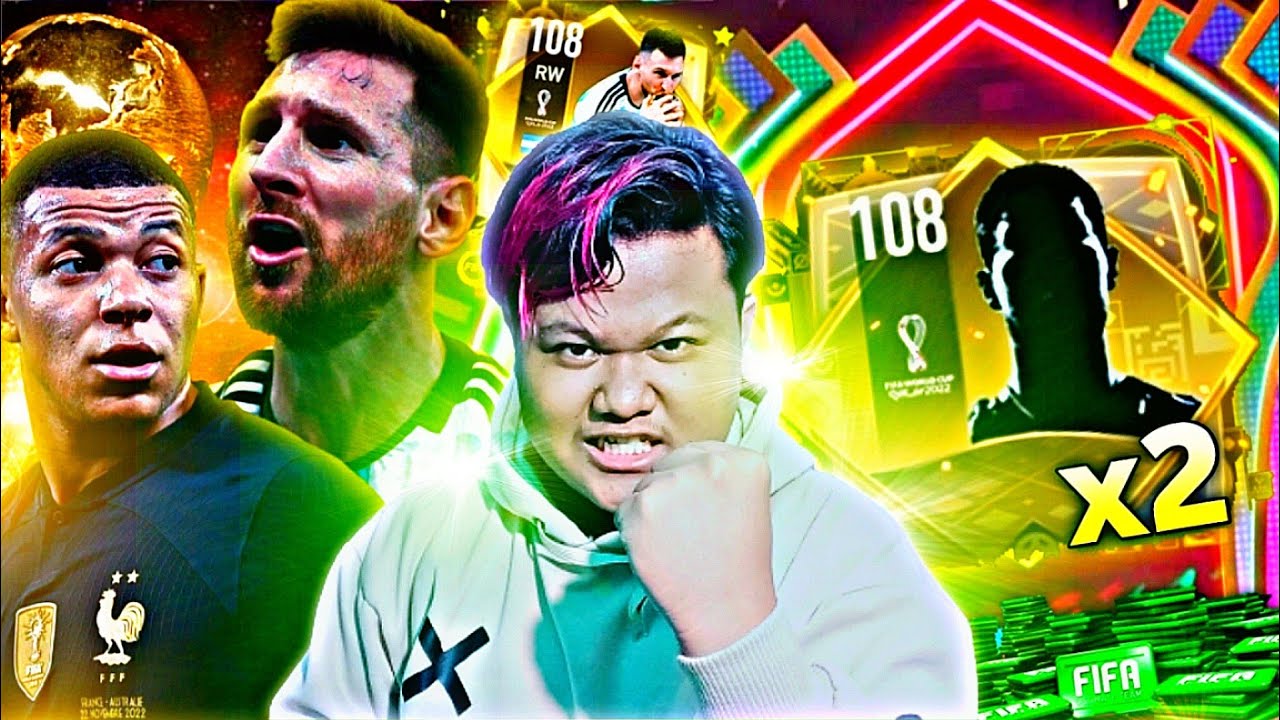 AKHIRNYA!! BUKA 2 PACK TOTT SEMOGA DAPET MESSI & MBAPPE OVR 108 FIFA ...