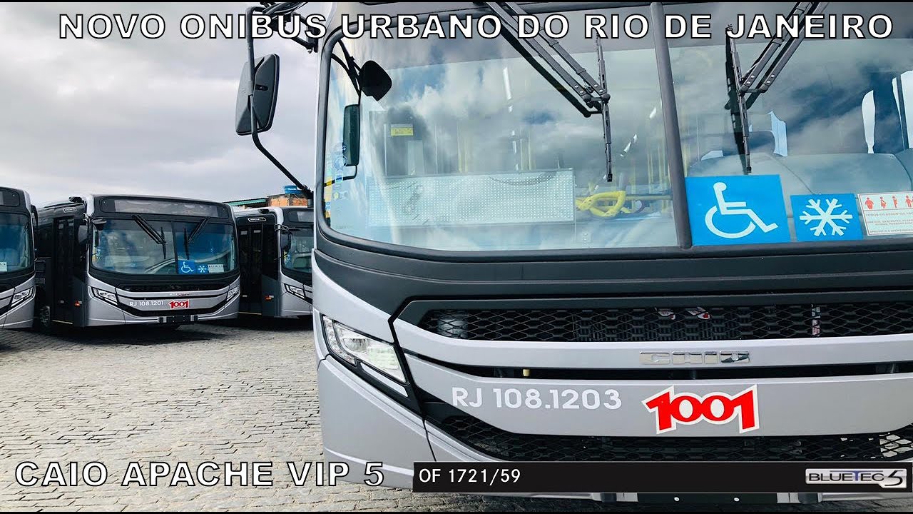 APRESENTANDO O NOVO CAIO APACHE VIP 5 DA AUTO VIAÇÃO 1001 - YouTube
