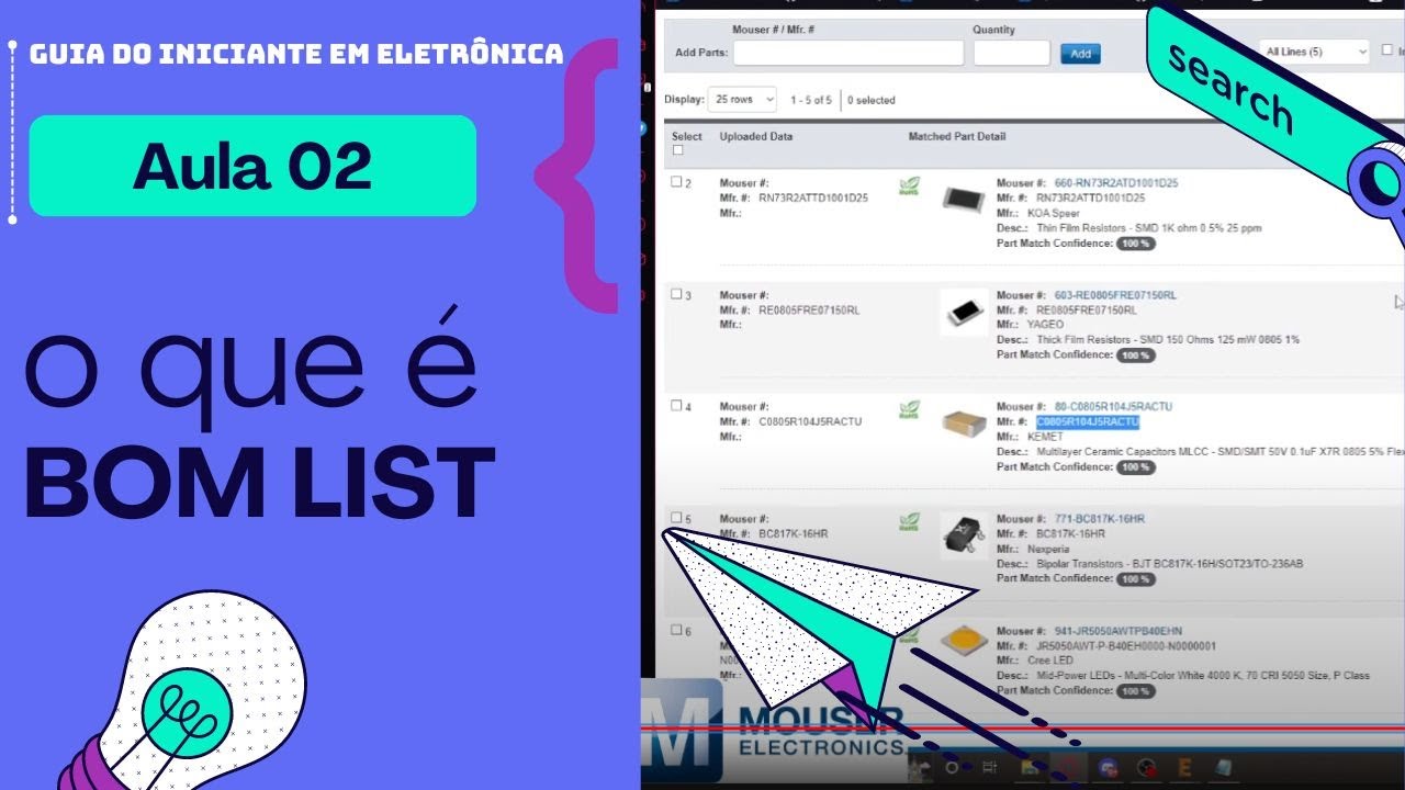 O QUE É BOM LIST? - Guia do iniciante em ELETRÔNICA - YouTube