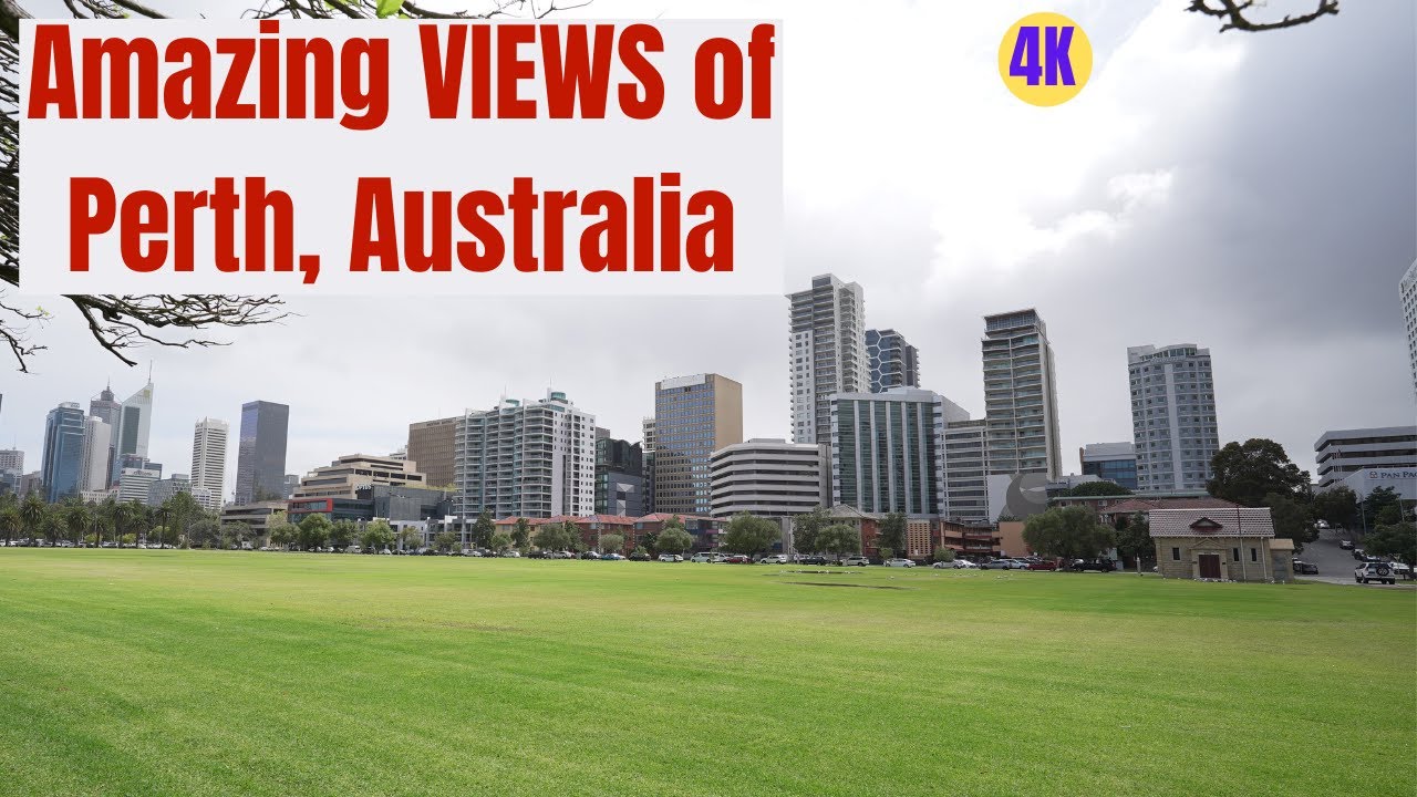 Perth City Views / Perth Trip Part 1 / 4K - YouTube