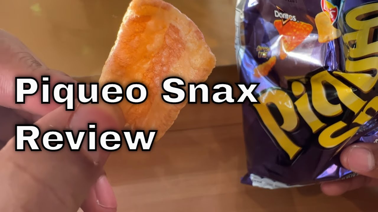 Piqueo Snacks Review and Taste Test - YouTube