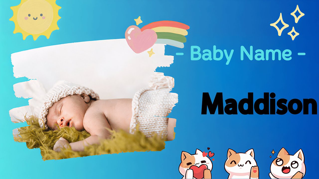 MADDISON | Maddison name meaning | Girl Name Meaning | Mighty battle ...
