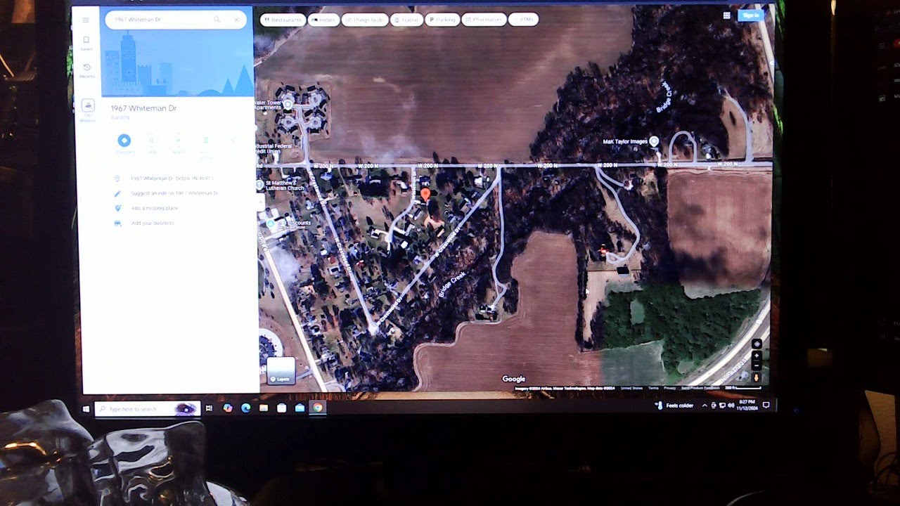 #delphi case google map 1967 whitman drive richard allen home lets see the landscap muddy bloody ...