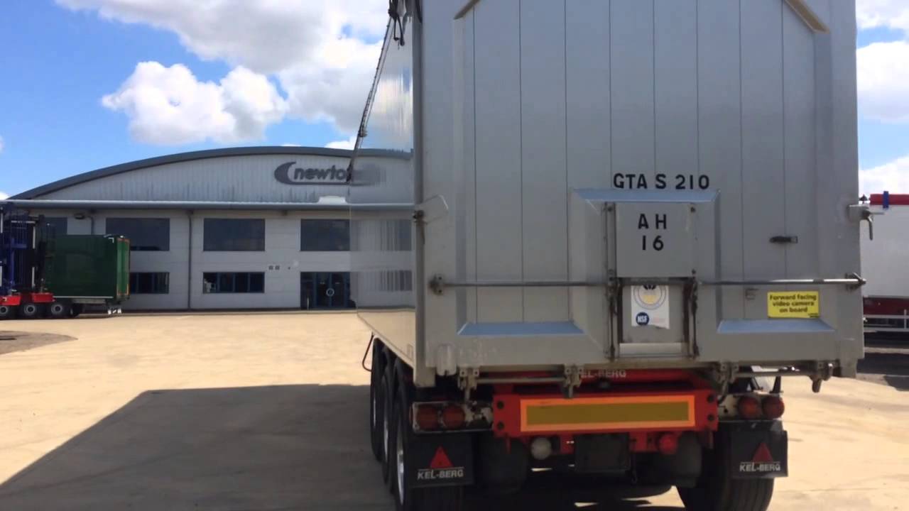 Used 2006 Kelberg Planker Tipper Trailer For Sale - YouTube