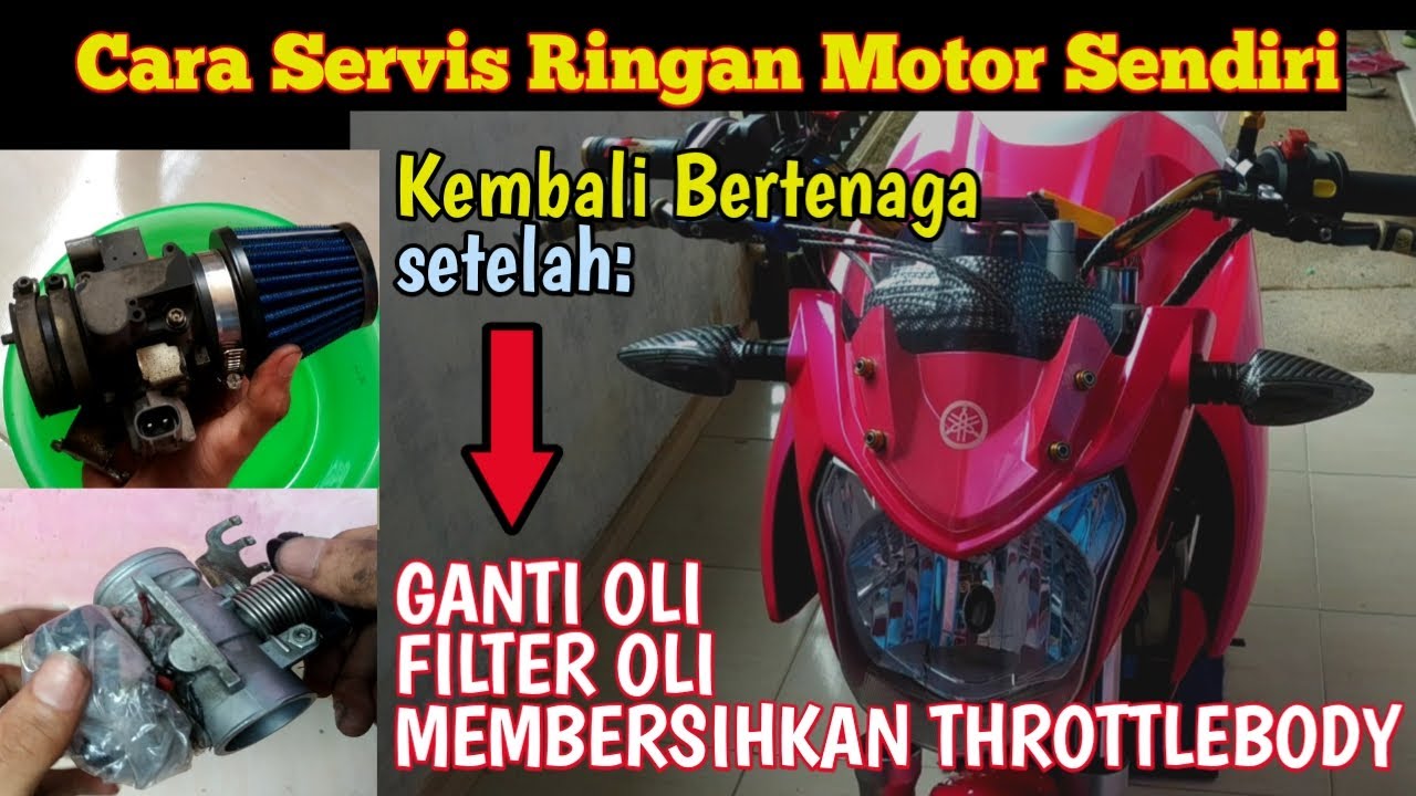 Servis Ringan (Throttlebody) Motor Vixion Injeksi kembali Jooosss - YouTube