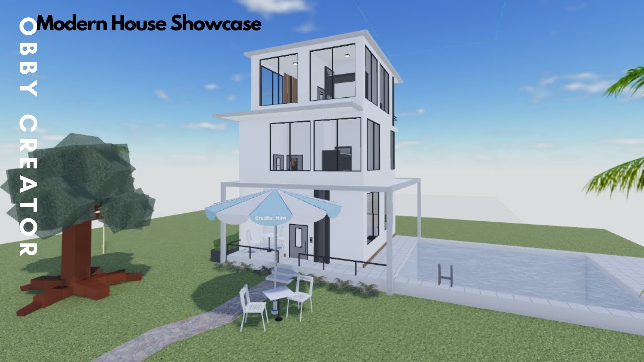 Modern House | Obby Creator Showcase - YouTube