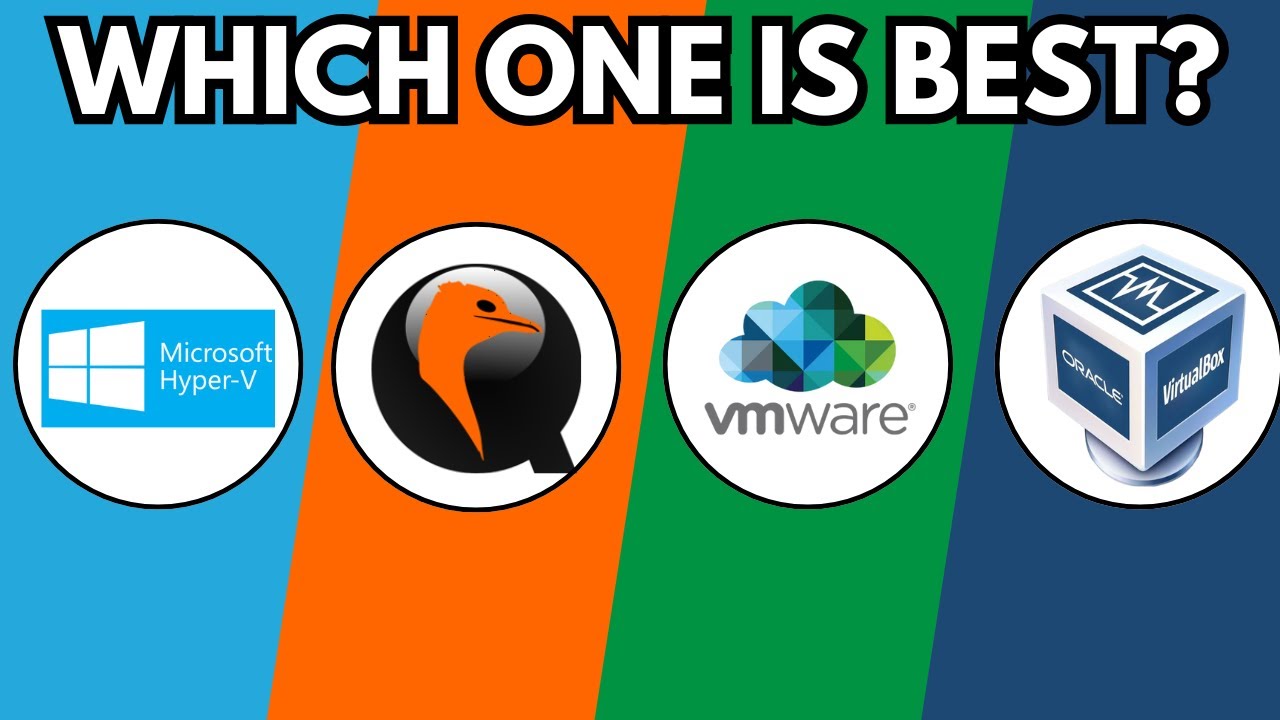 VMWARE VS VIRTUALBOX VS HYPER-V VS QEMU | WHICH VIRTUAL MACHINE IS BEST? (2025) - YouTube