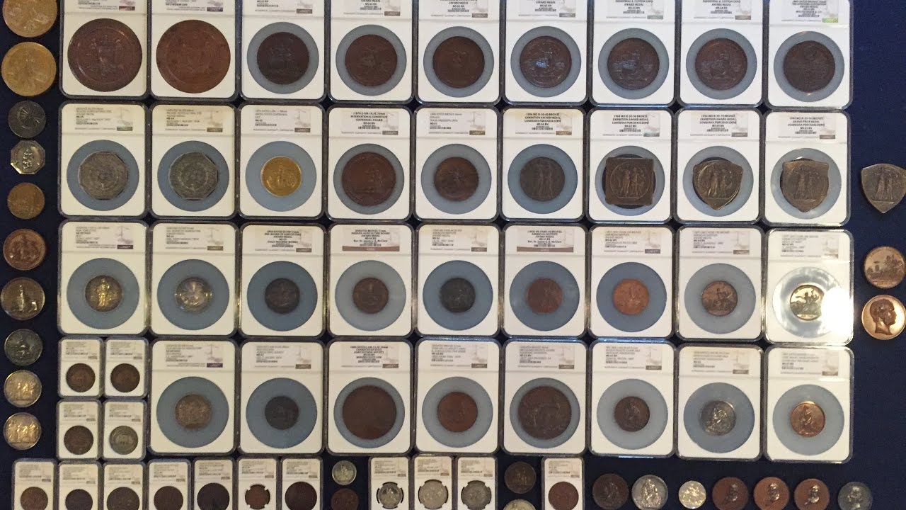 Entire Exonumia Collection: Discussion on 1 Year of Collecting - YouTube