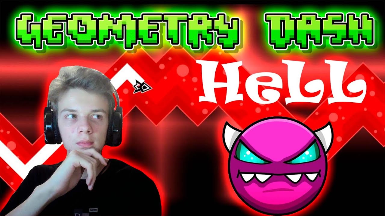 НАСТОЯЩИЙ АД В Geometry Dash | HeLL - YouTube