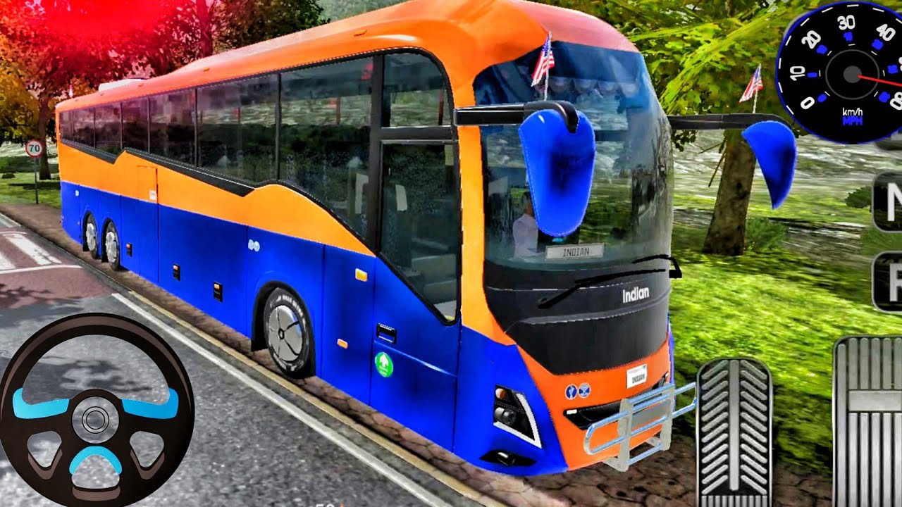 Bus Simulator 2025 - New Volvo AC Coach Bus Game 3D - Bus Game Android ...