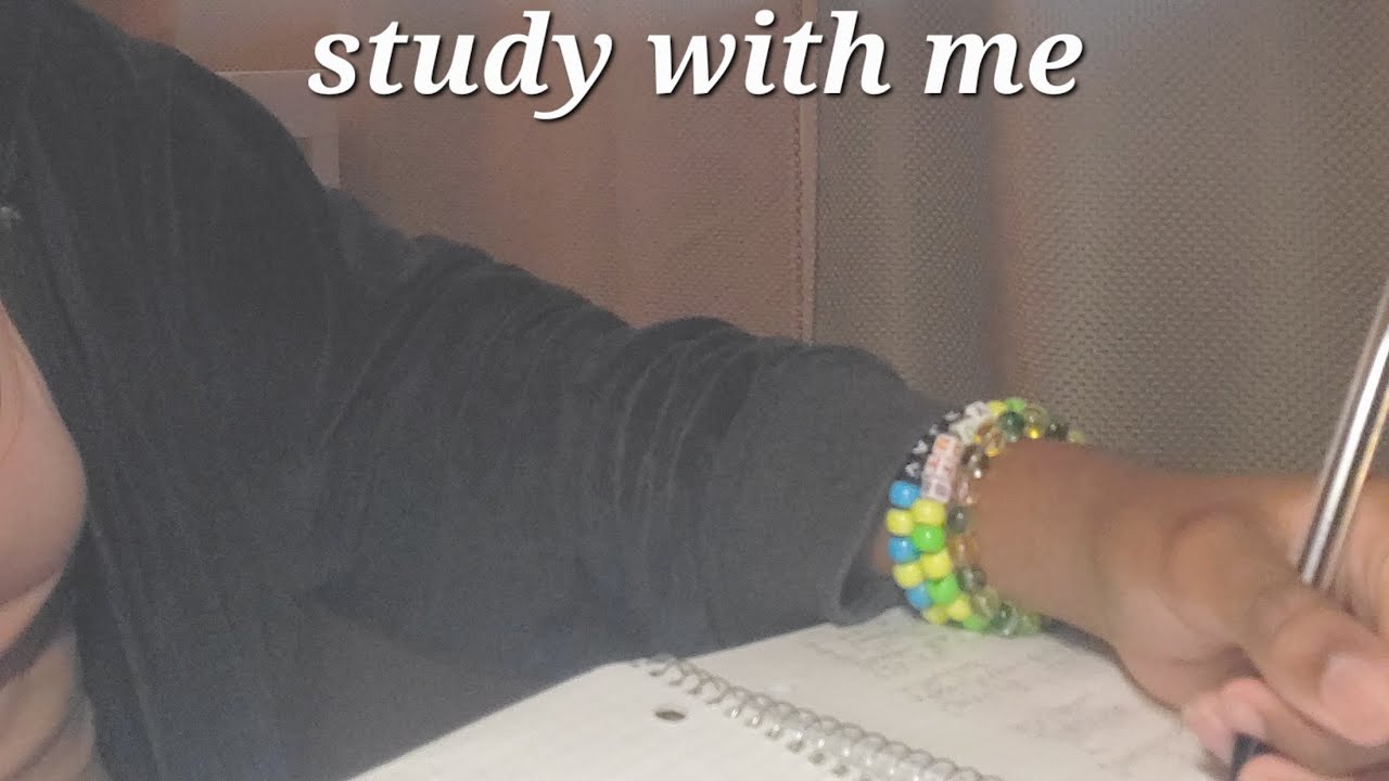 Come study with me! for 18 minutes. - YouTube