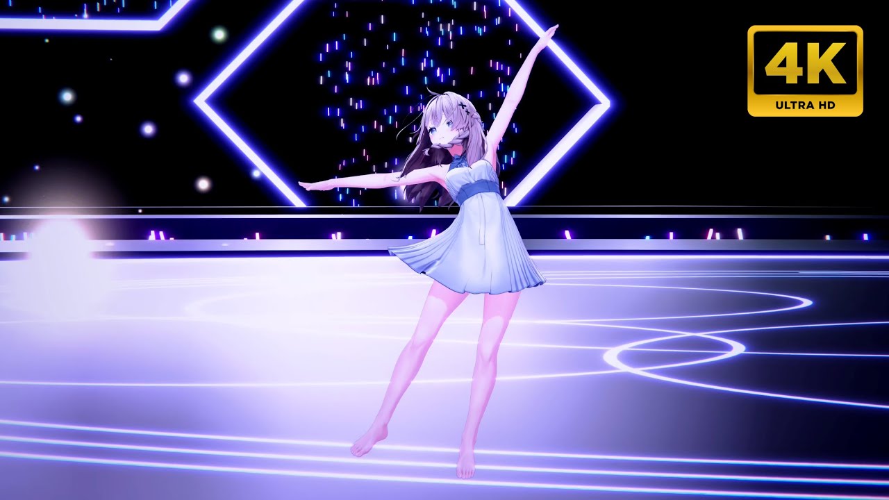 MMD Shinano しなの (orginal) ハジメテノォト【4K UHD】VRChat MR MMD World - YouTube