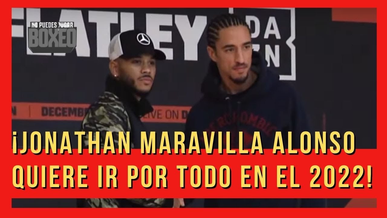 ¡Jonathan MARAVILLA Alonso quiere ir por todo en el 2022! - YouTube