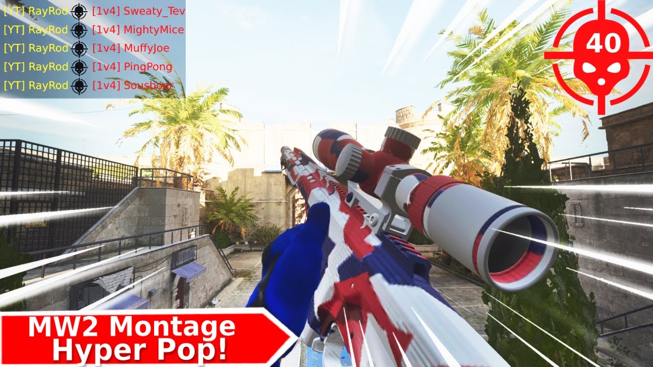 An Iridescent Ranked Modern Warfare 2 Competitive Montage! - YouTube