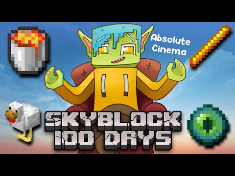 We Completed Skyblock And It Was Torture | Minecraft 100 Days