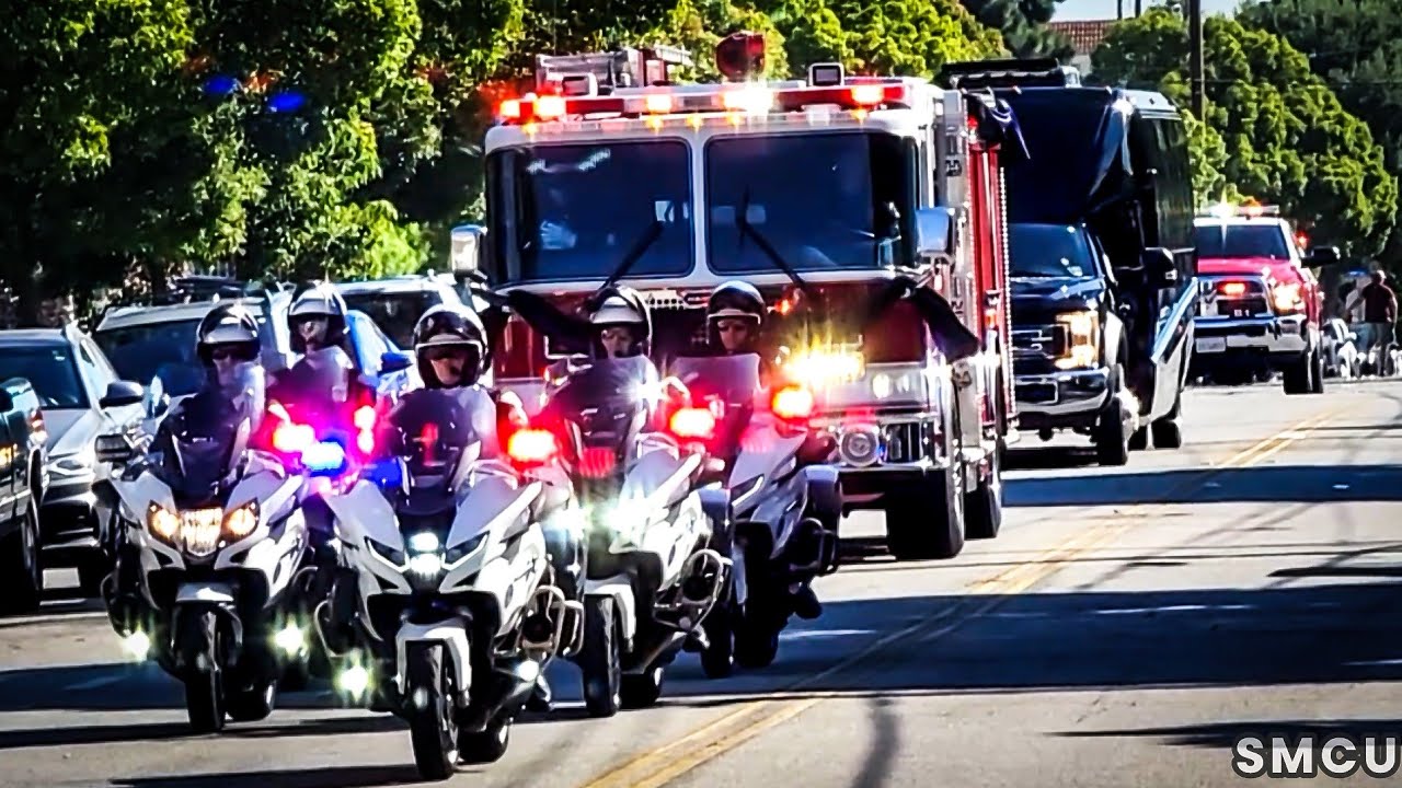 Remembering a Hero: Santa Monica Bids Farewell to Dedicated Firefighter ...