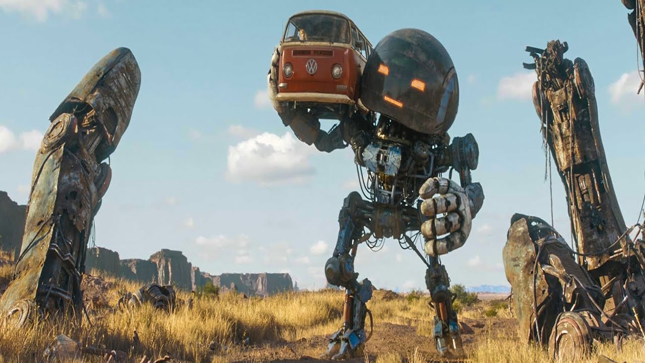 Robots rebel against humans and treat them cruelly as slaves Robots ...