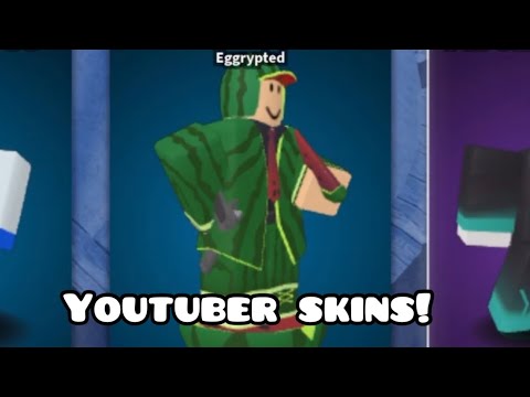 Content Creator Tds skins! - YouTube
