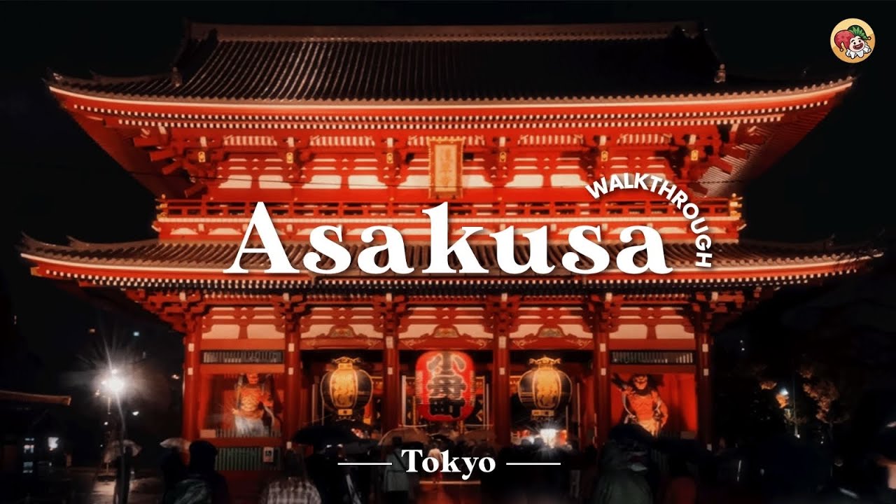 [4K HDR] Asakusa, Tokyo Walking Tour - YouTube