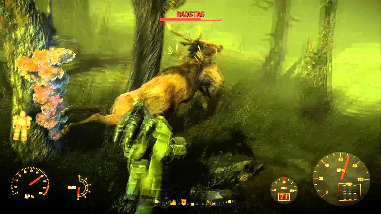 Fallout 4 how to hunt a Radstag - YouTube