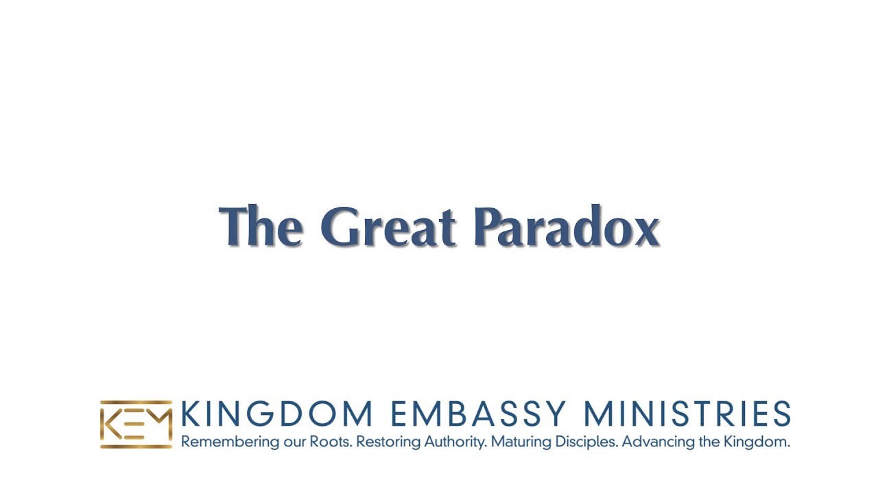 The Great Paradox (08-19-2022) - YouTube