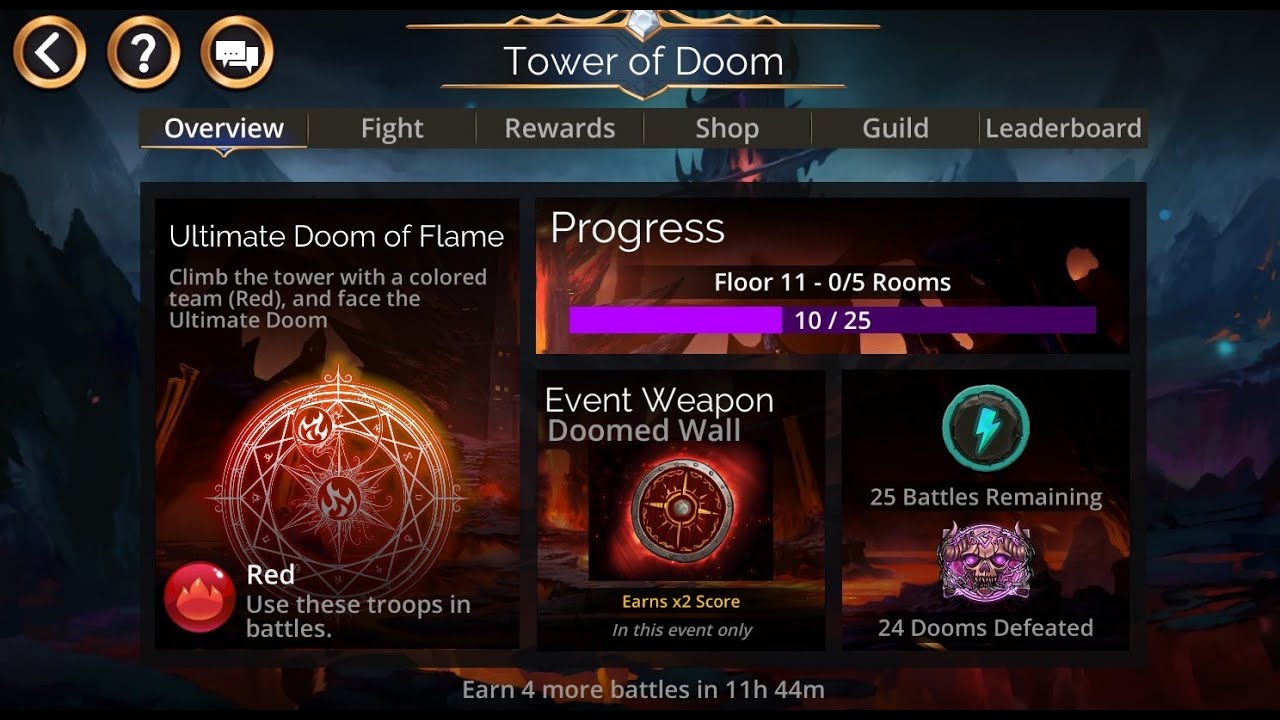 Gems of War Tower of Doom / Evento Semanal Tower of Doom 24/11/11 - YouTube