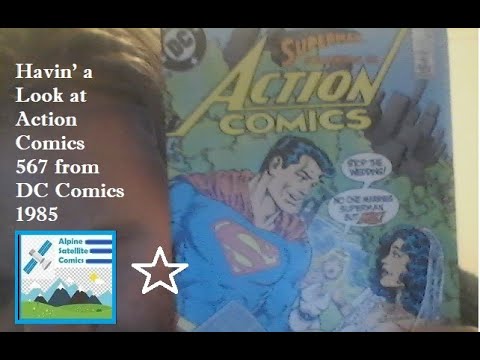 Havin' a Look at Action Comics 567 (Yellow Peri) DC Comics - Alpine ...