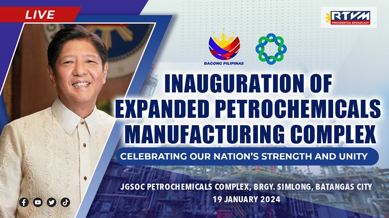 Inauguration of the Expanded Petrochemicals Manufacturing Complex of ...