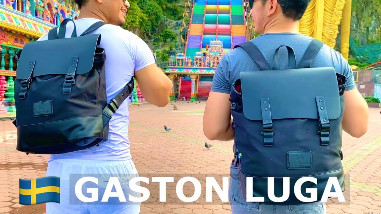 Gaston Luga Praper Black Backpack Review - YouTube