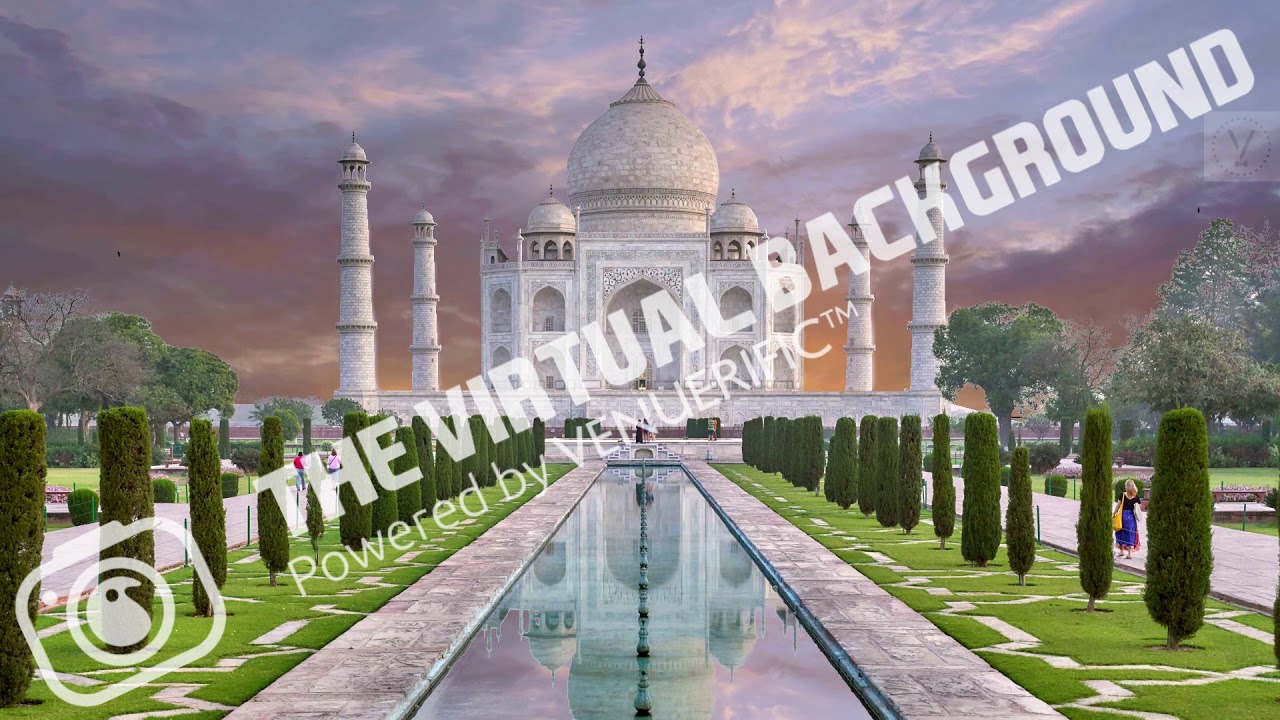Taj Mahal, India - The Virtual Background, Powered by Venuerific - YouTube