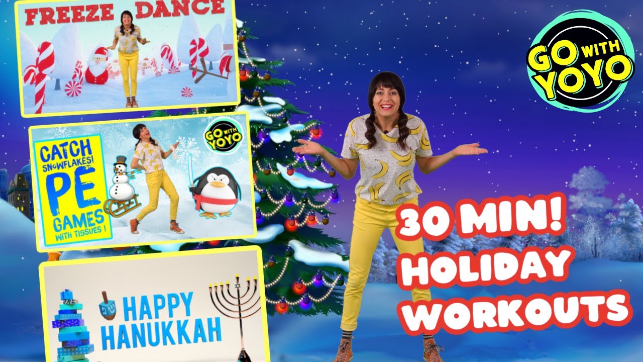 Holiday Workout! 30 Minutes of Christmas, Hanukkah and Freeze Dances ...