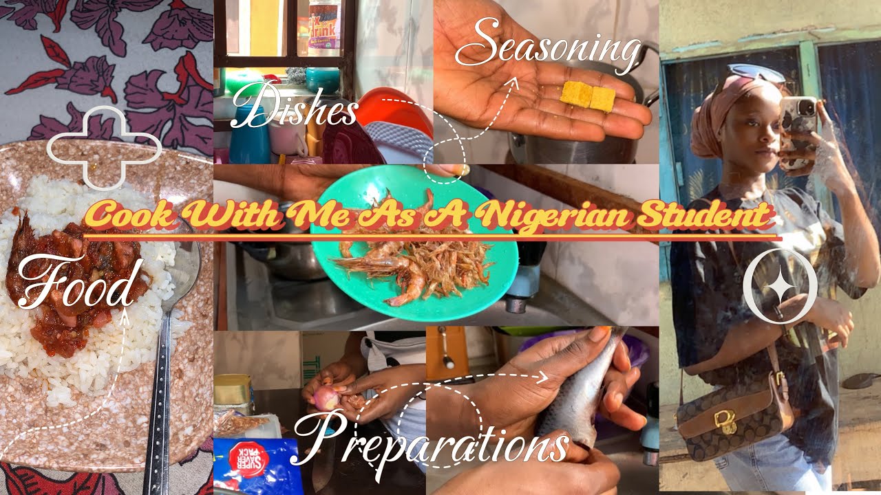 COOK WITH ME AS A NIGERIAN STUDENT | wash dishes | made lunch and more ...