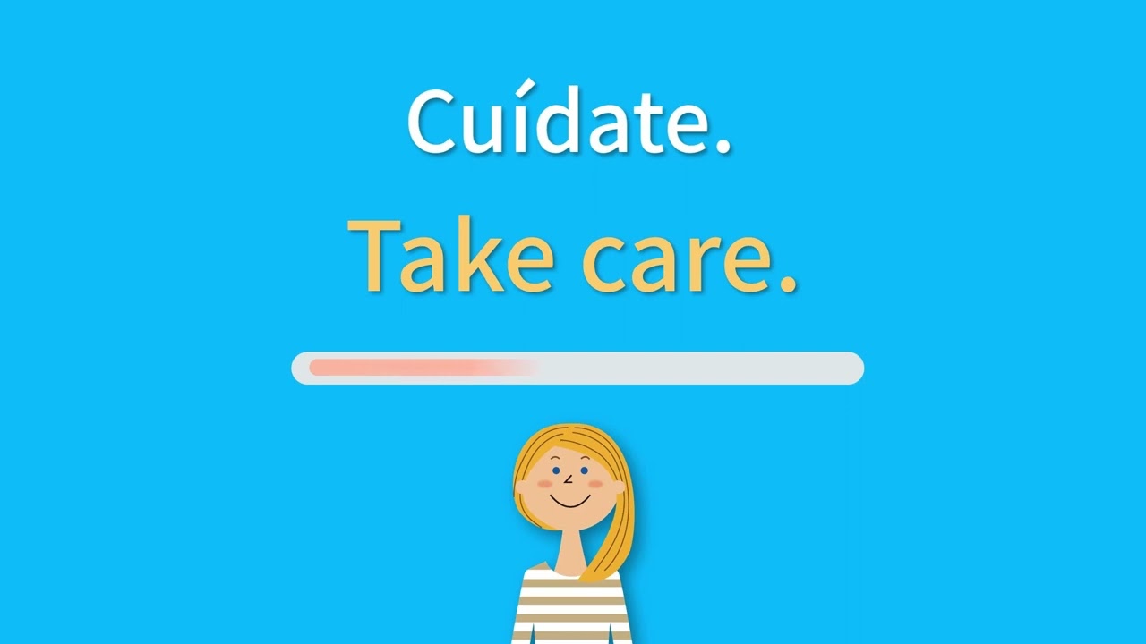 ¿Cómo se dice ”Cuídate.” en inglés? - YouTube