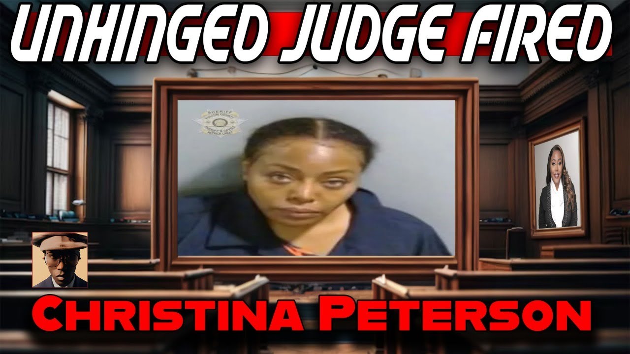 Drunk Judge Christina Peterson Removed From Bench Has History - YouTube