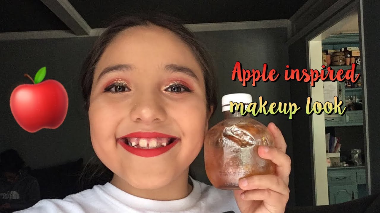 Apple Inspired Look 🍎 | Madi's Makeup - YouTube