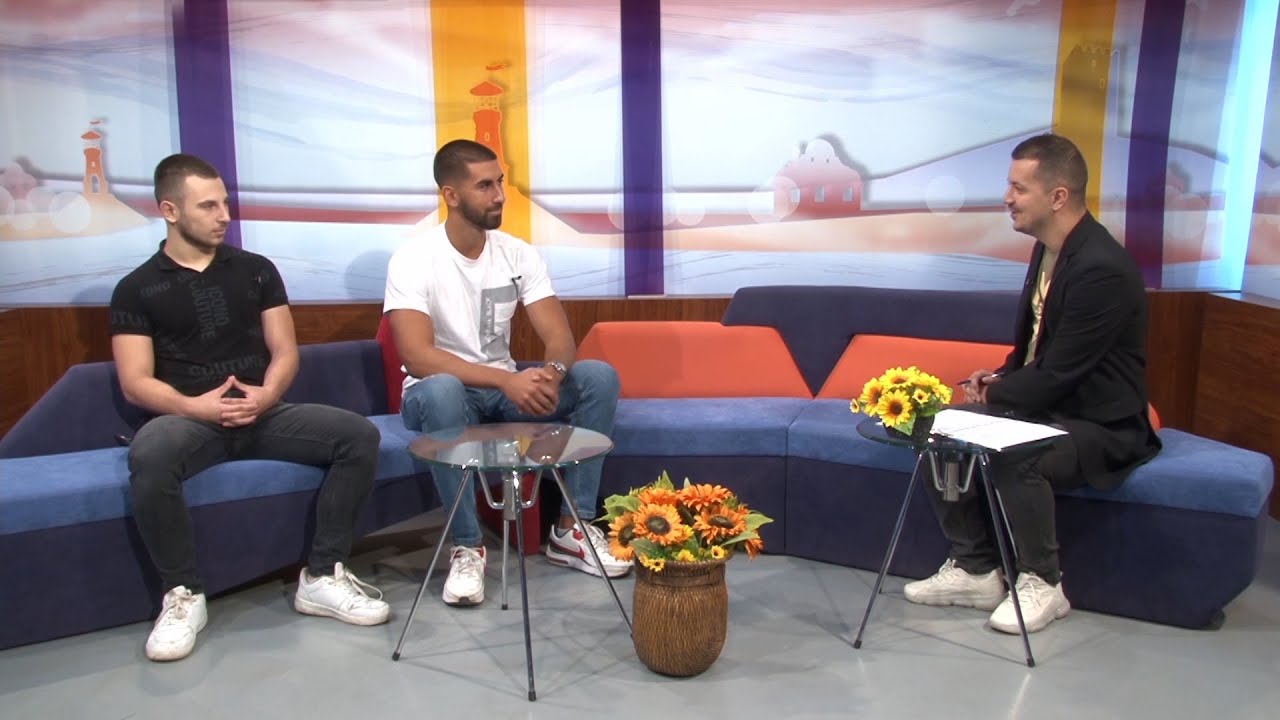 Marko Popov i Mihajlo Pendić, gosti emisije "Panorama Pančeva"- TV ...