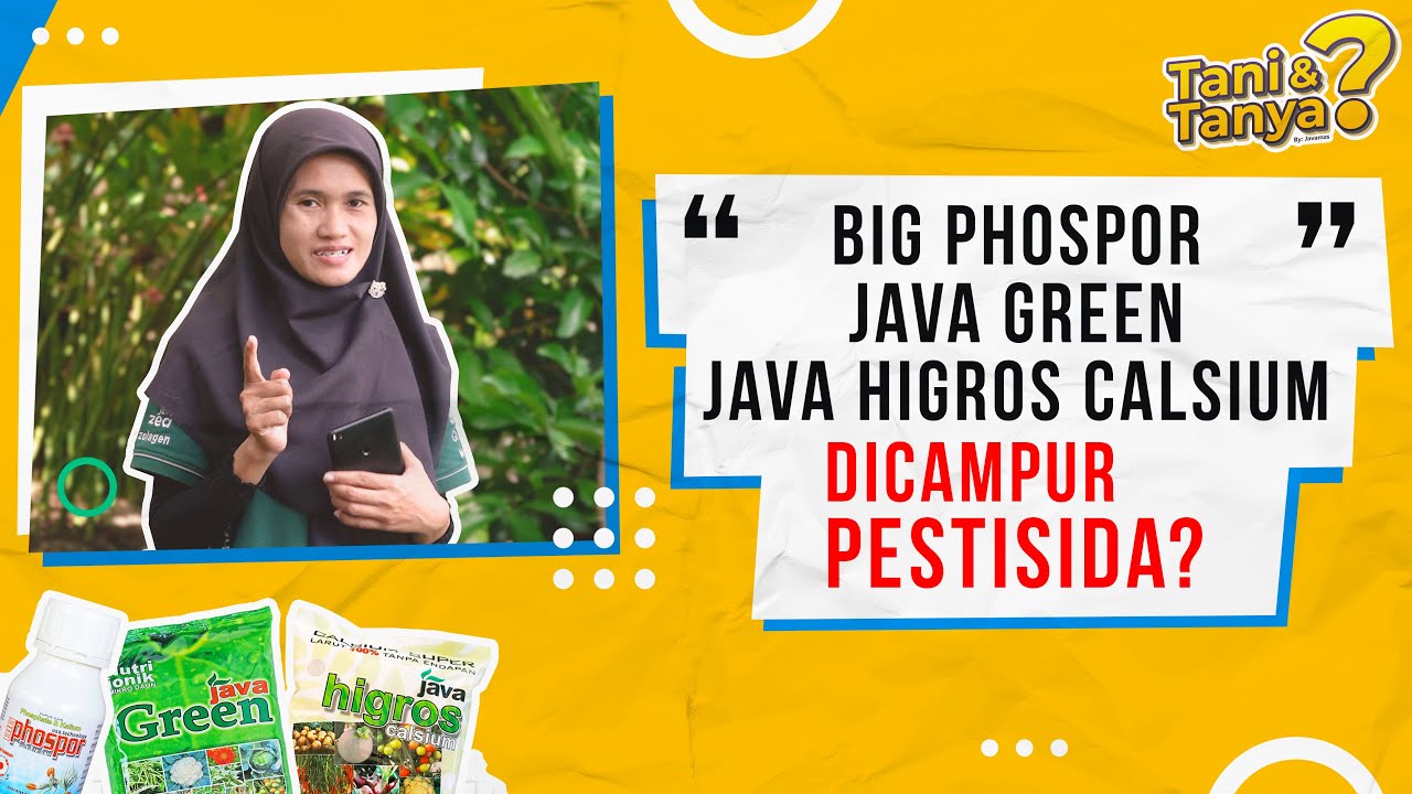 Big Phospor + Java Green + Java Higros Calsium Boleh Dicampur Pestisida, Tetapi.. - TANI & TANYA ...